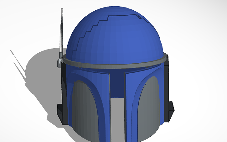 3d-design-mandalorian-helmet-tinkercad