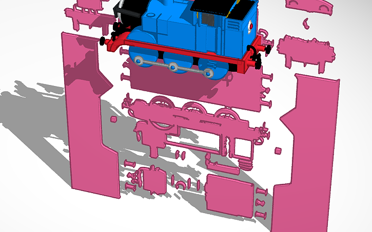 3D design Thomas (CGI) (Nitrogen Studios model remake) | Tinkercad