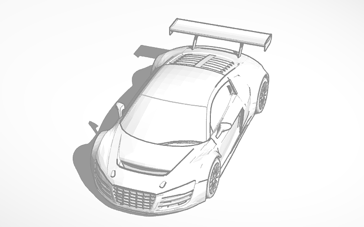 3D design Audi R8 LMS | Tinkercad