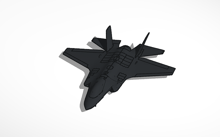 3D design F-35 Lightning II | Tinkercad