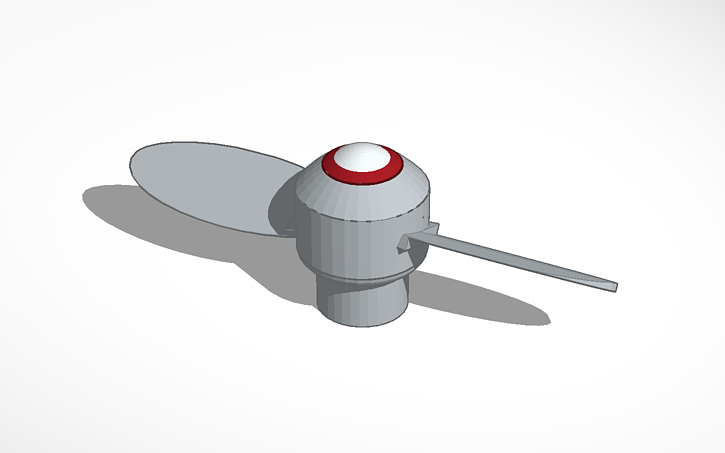 3D design Miniature Propeller | Tinkercad