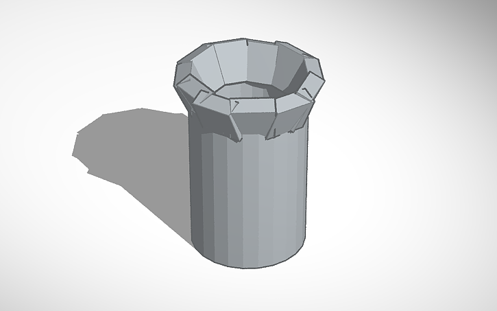 3D design Trash Can | Tinkercad