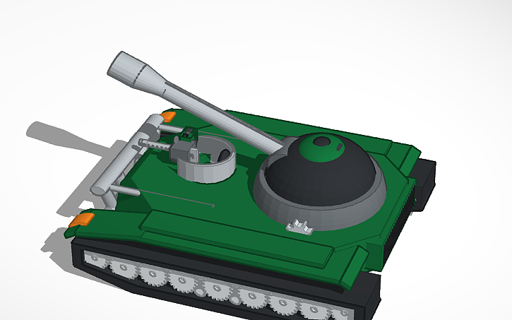 3D design Tank | Tinkercad