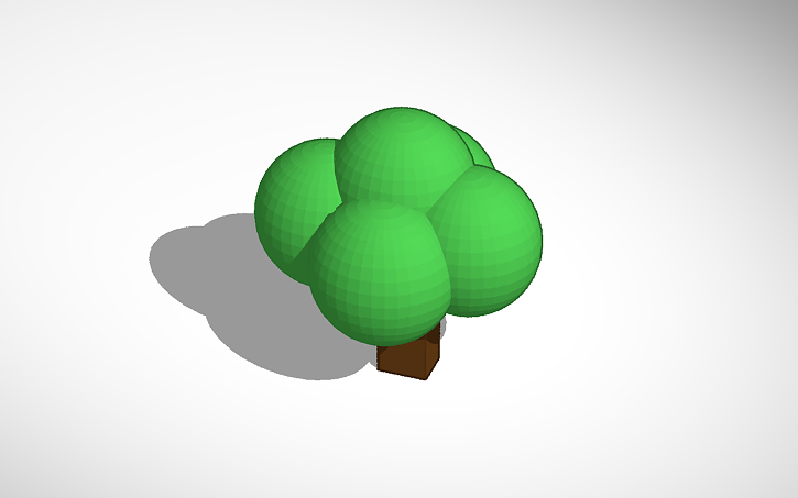 3D design sized bush | Tinkercad